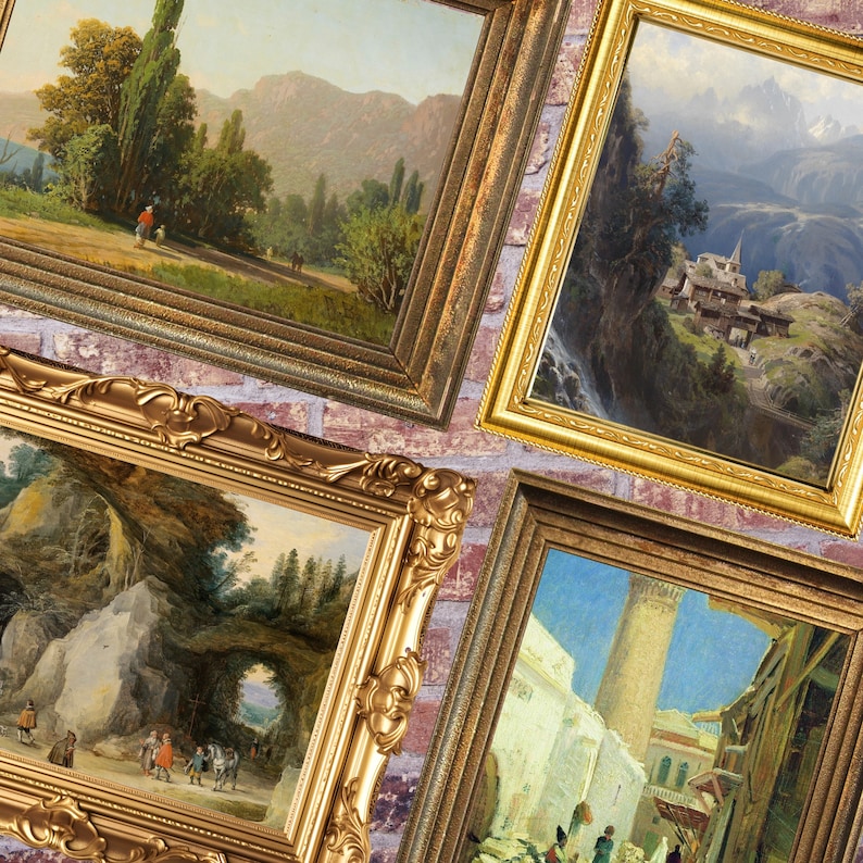 8000 Vintage Paintings and Wall Art High Resolution Famous Painting ...