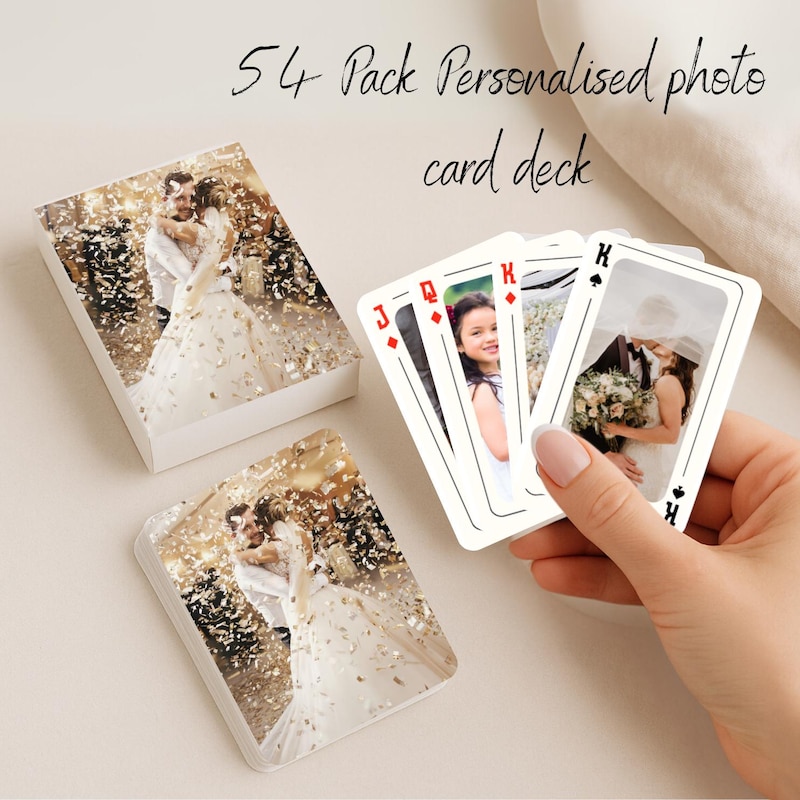 Personalised Playing Cards - Etsy UK