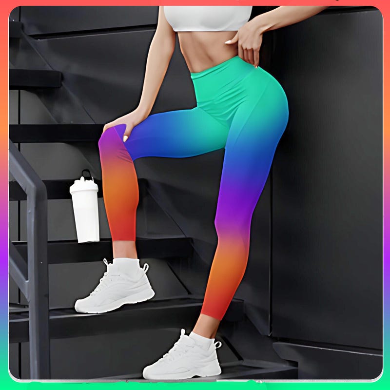 Gradient Tights - Etsy