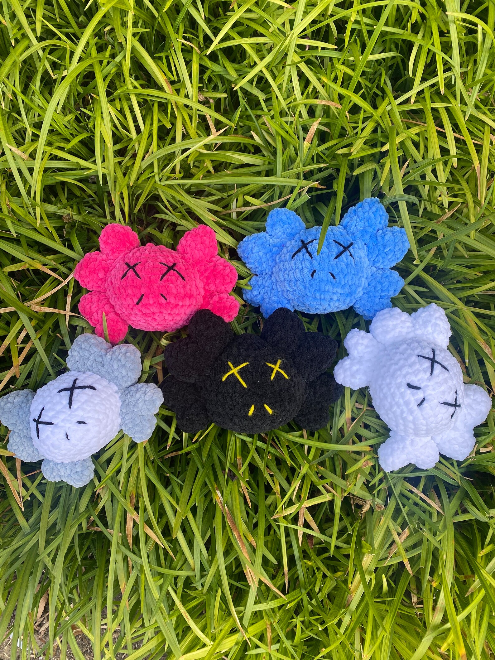 Handmade Personalize Crochet Hypebeast Kawsheads Home Decor Birthday ...