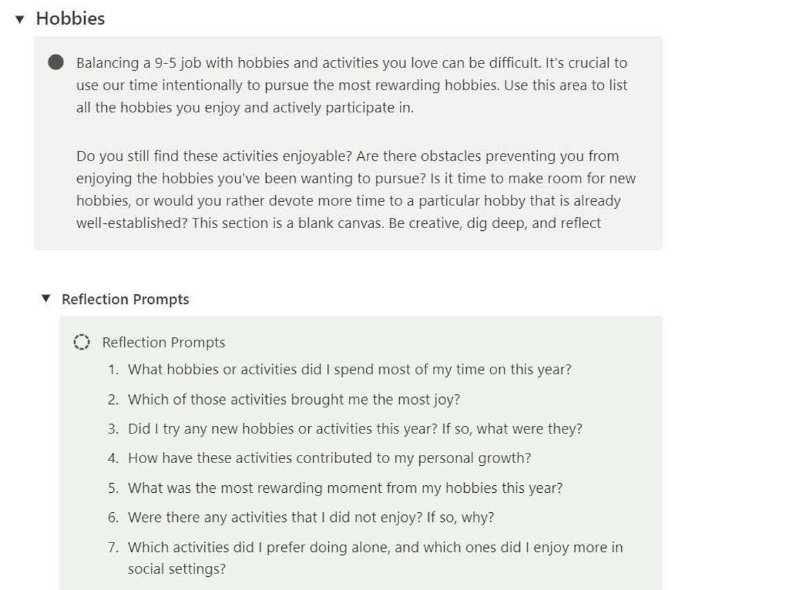 Life Audit & Reflection Notion Template - Etsy