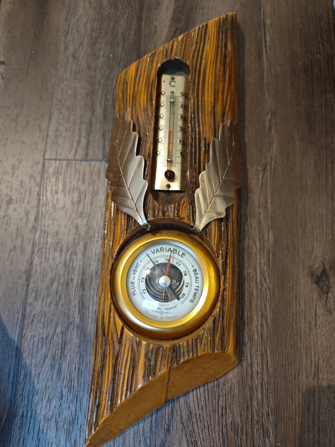 French Wall Mounted Barometer - Etsy