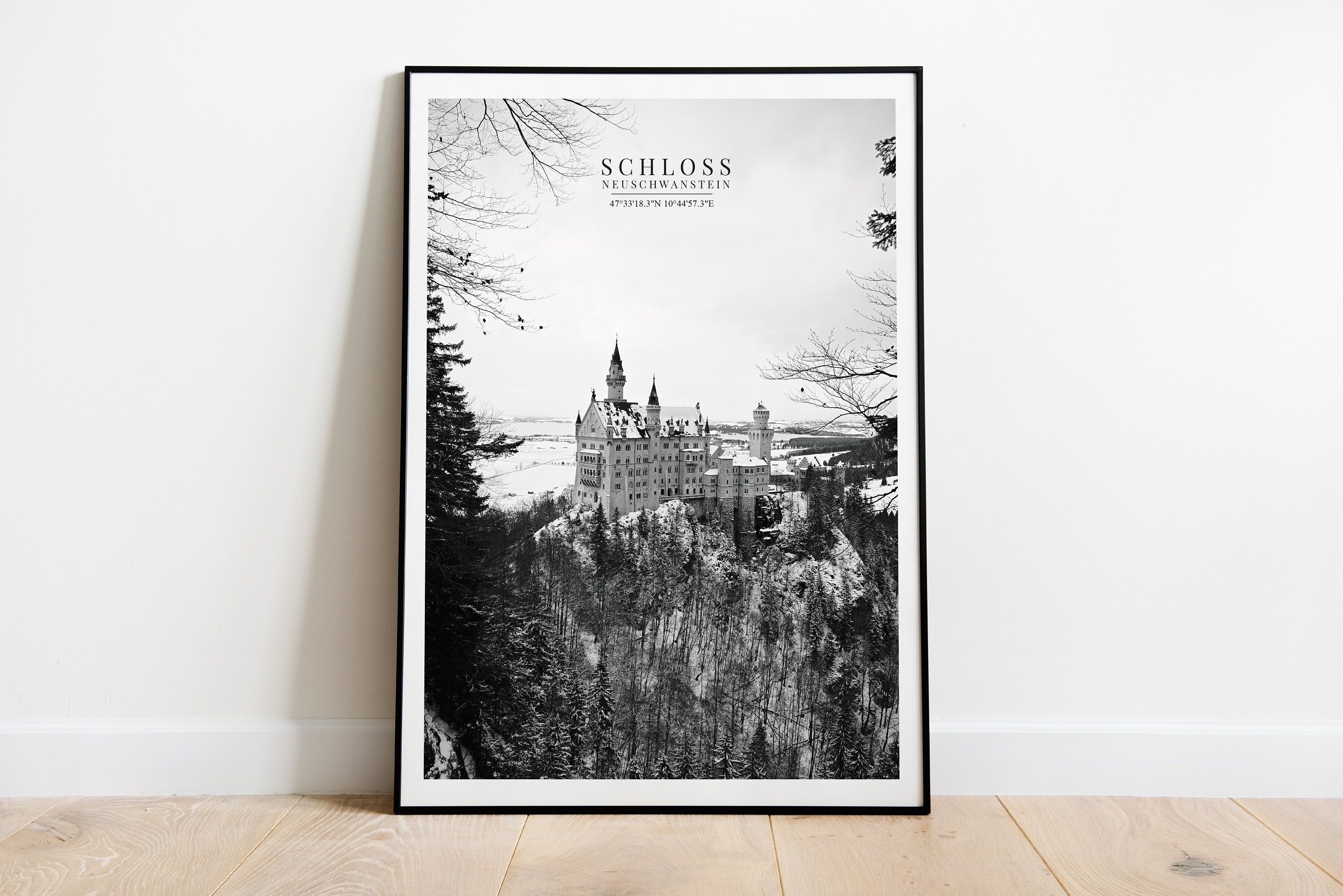 Neuschwanstein Castle Mural, Neuschwanstein Castle Poster ...