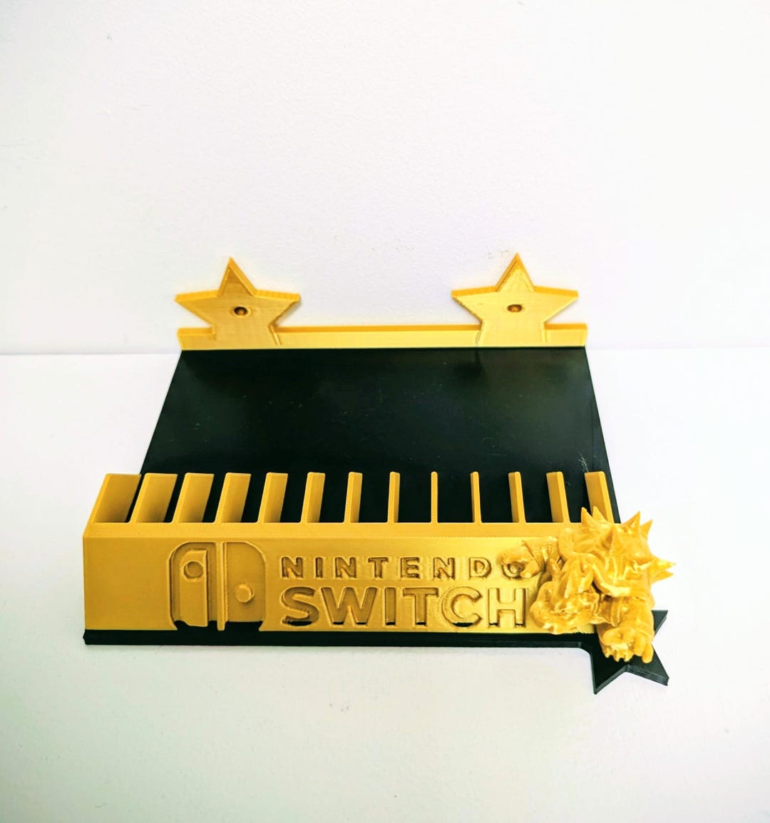Nintendo Switch Bowser Game Rack Stand / Desk or Wall Mountable in Any ...