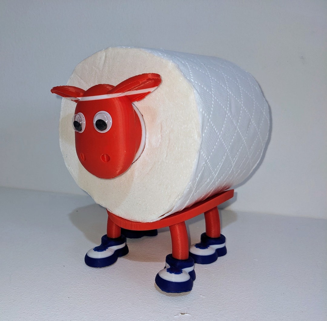 Liverpool Supporting Premier Sheep Toilet Roll Holder Customised Choice ...
