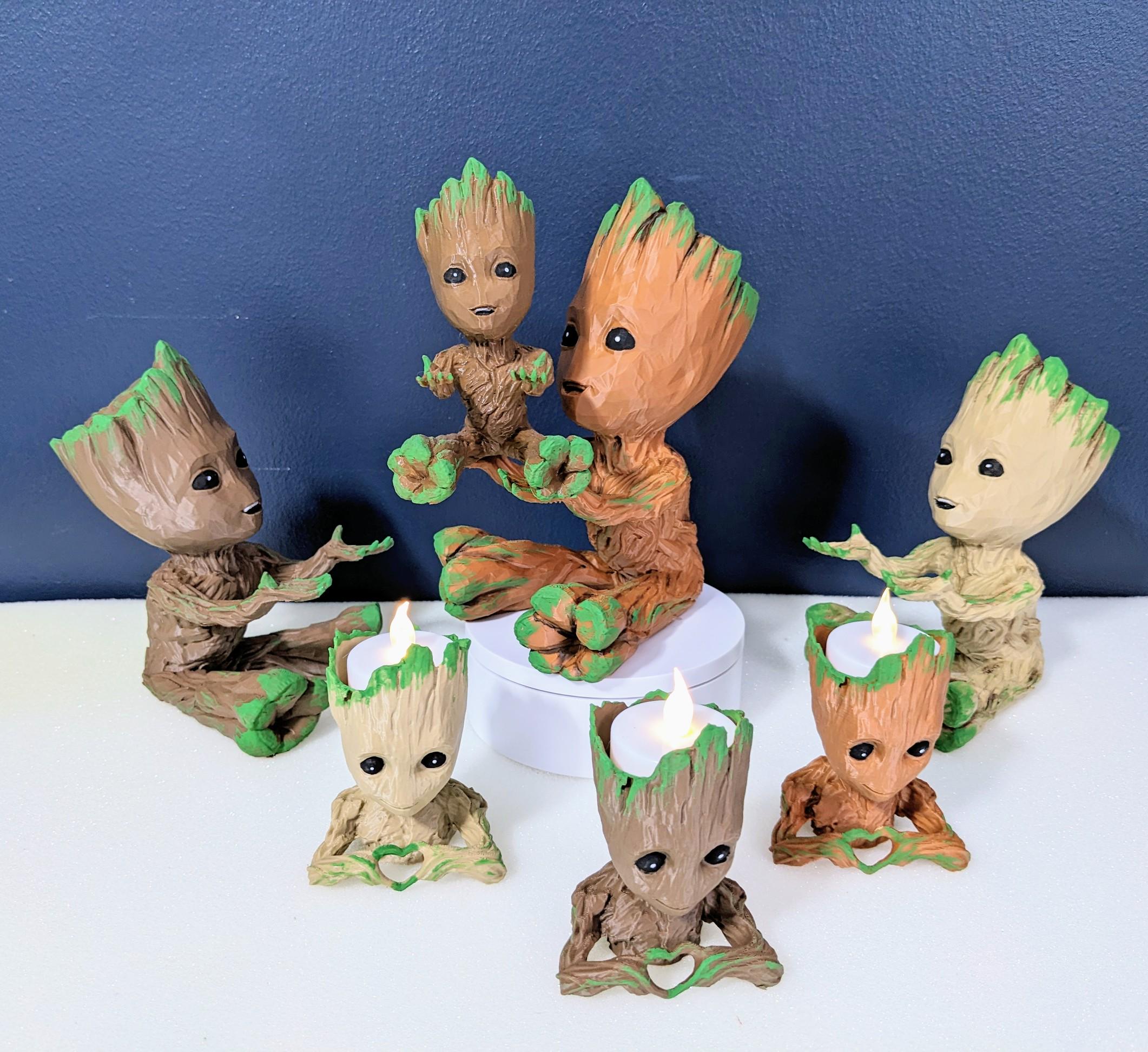 Groot Glasses & Remote Holder | Funny Desk Gift | Handmade Geek Decor ...