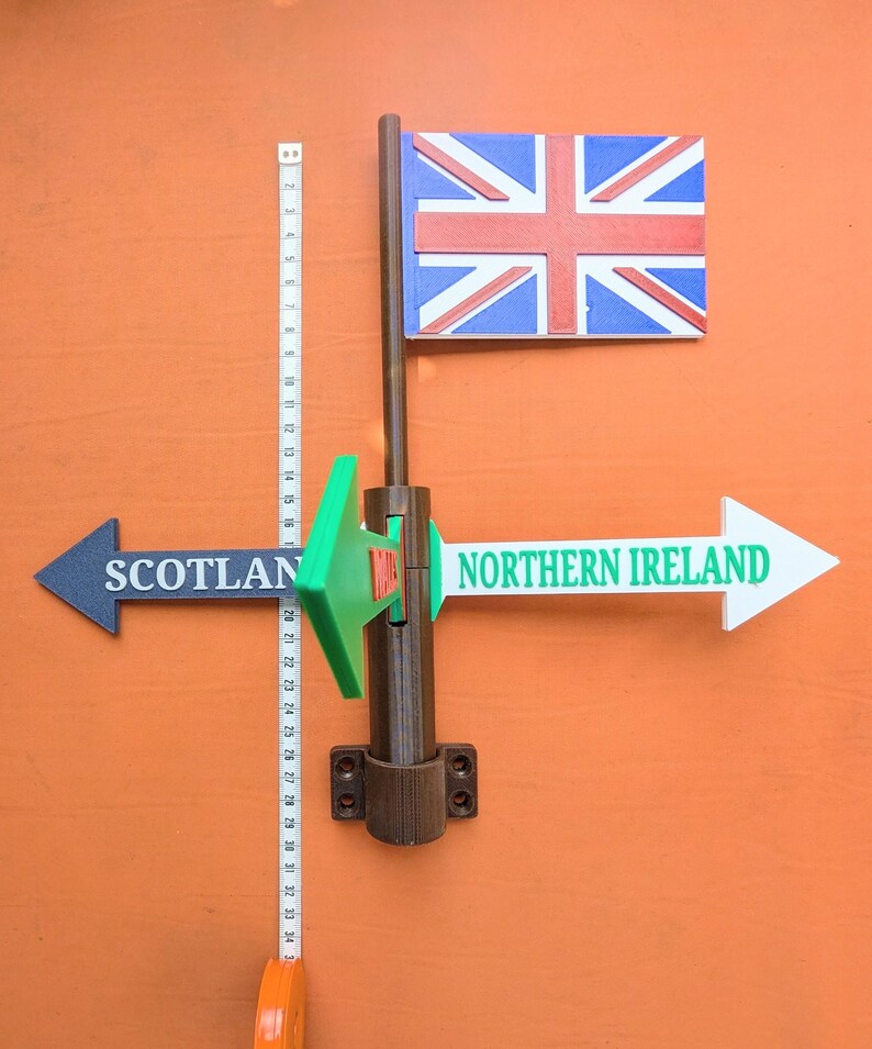 Scotland World Cup 2026 Great British Wind Vane, Optional Union or ...