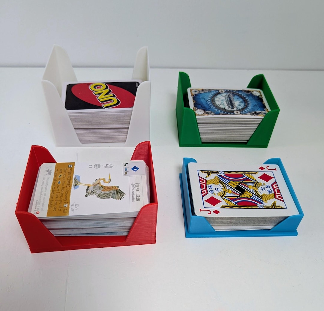 Single Deck Card Game Dispenser – Fits Poker, UNO, MTG, Pokémon & Board ...