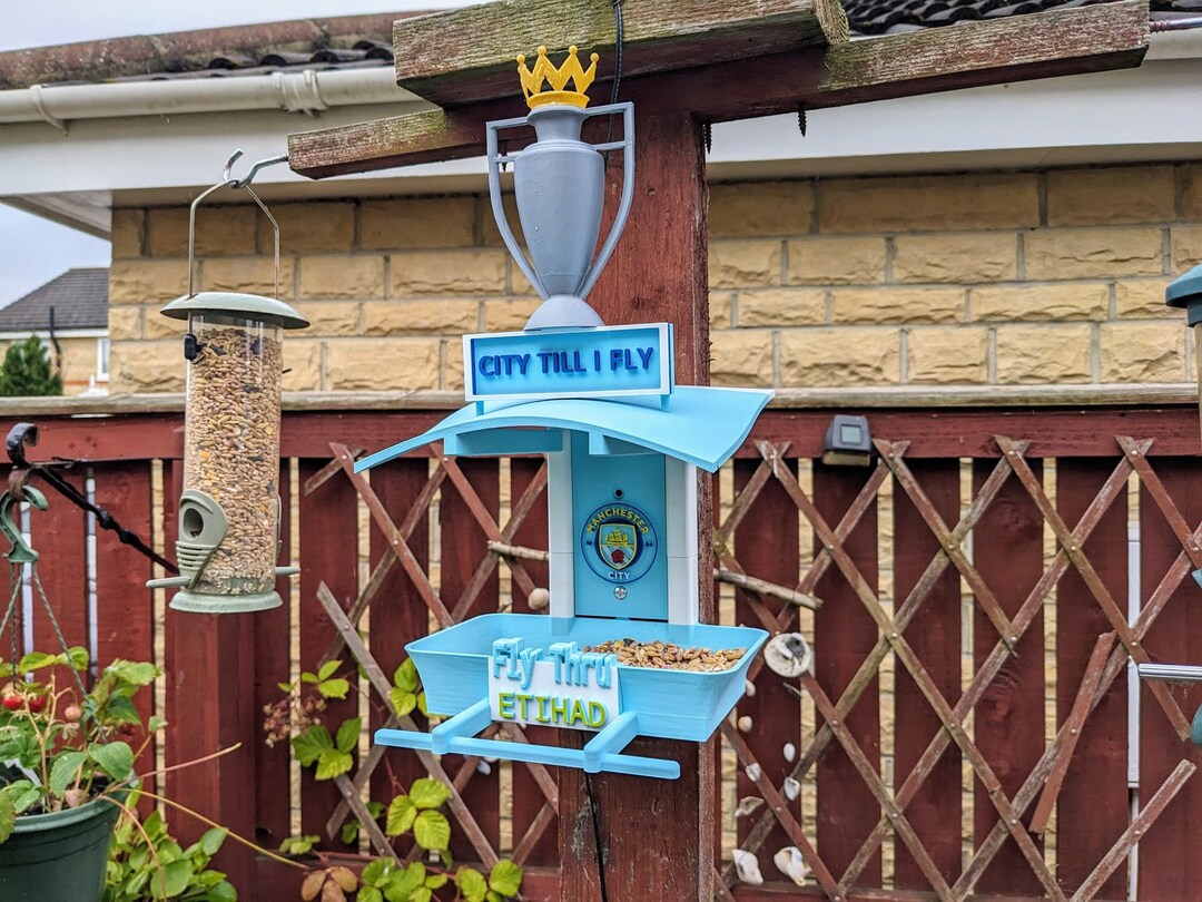 Manchester City Bird Feeder: 3D Printed Etihad Stadium Design - Etsy