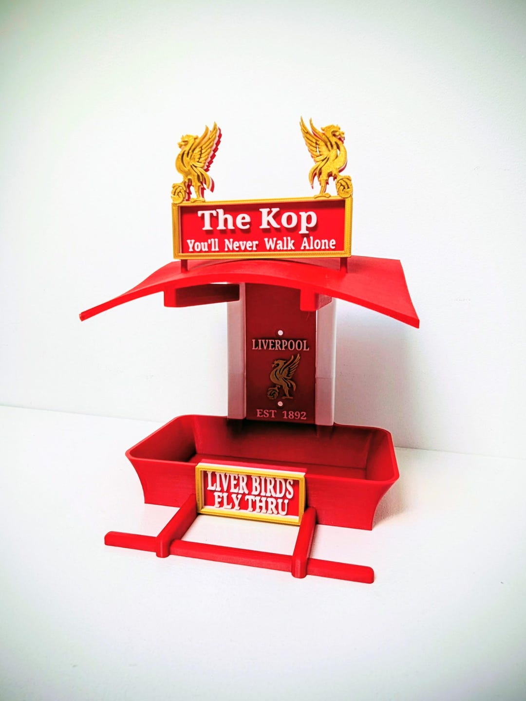 Liverpool FC Bird Feeder Feeding Station the Kop - Liver Birds Anfield ...