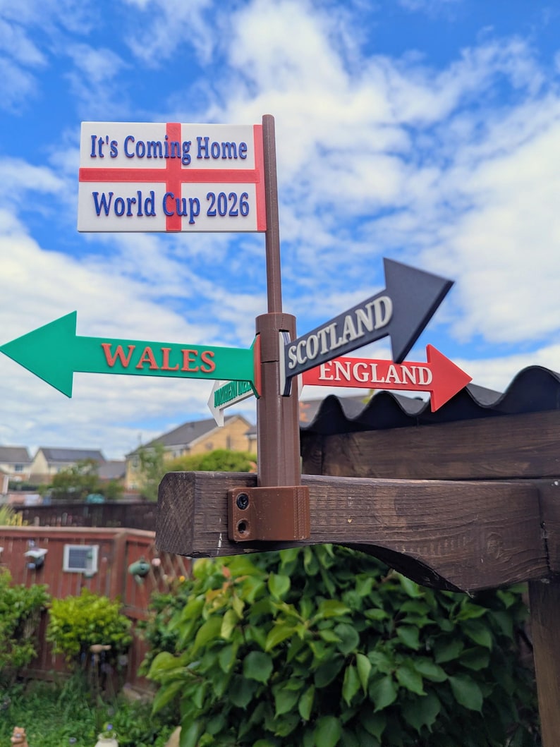 England World Cup 2026 Great British Wind Vane, Optional Union Jack or ...