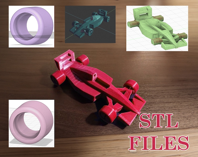 F1, Formula 1 3D Printable Car Toy , Figure STL - Etsy