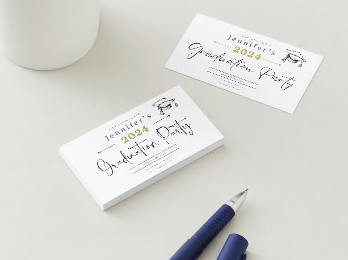 Graduation Card Insert 2024 Graduation Invitation Enclosure Party Class ...