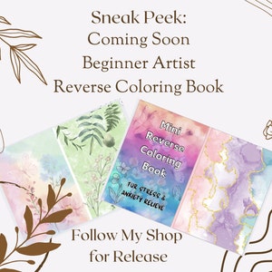 Reverse Coloring Book Relaxing Therapy Coloring Anxiety Treatment ...