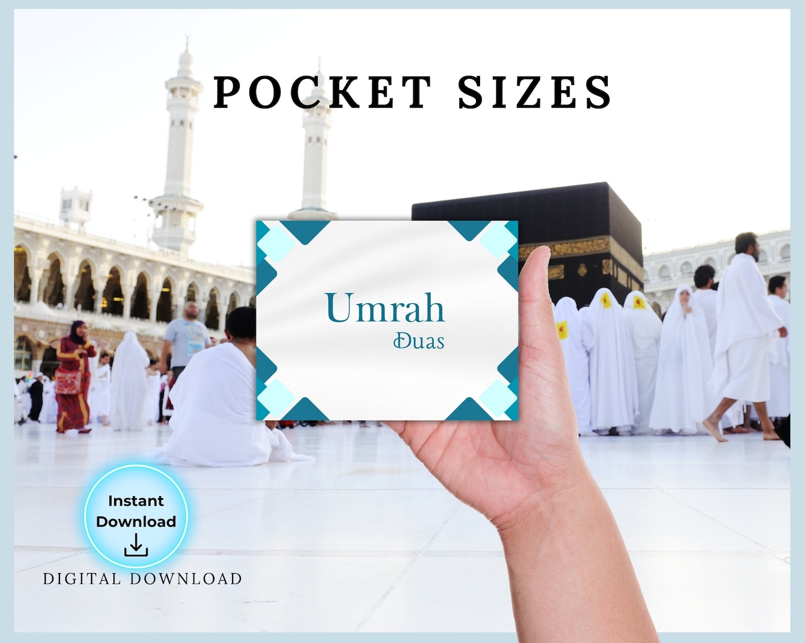 Umrah Guide Step by Step Dua Card Umrah Printable Flash Cards Islamic ...