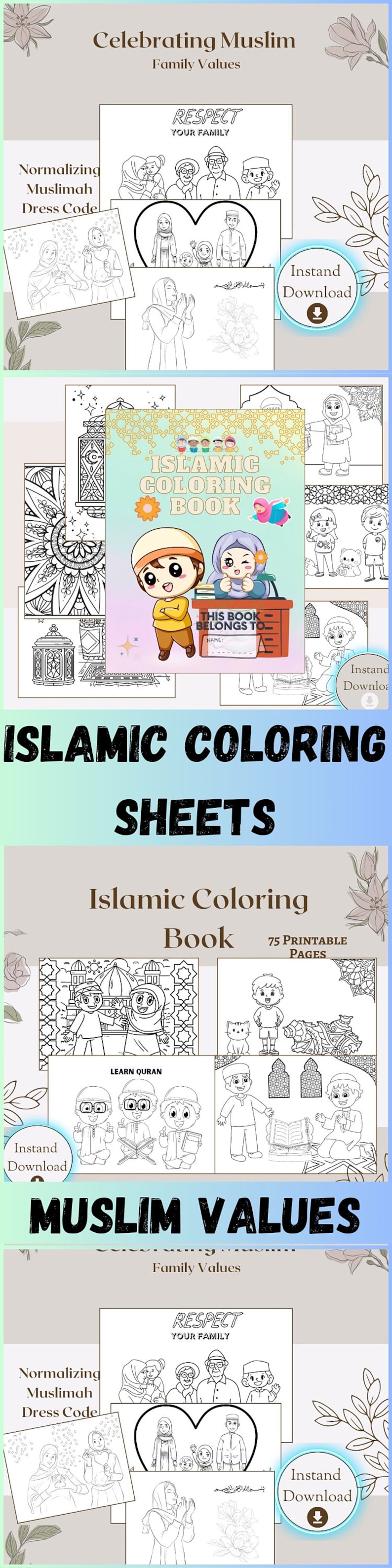 Kids Activities Islamic Homeschooling Resources Muslim Preschool ...