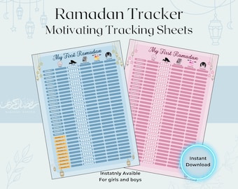 Ramadan Daily Planner Printable, 2024 Ramadan Tracker PDF, Islamic ...