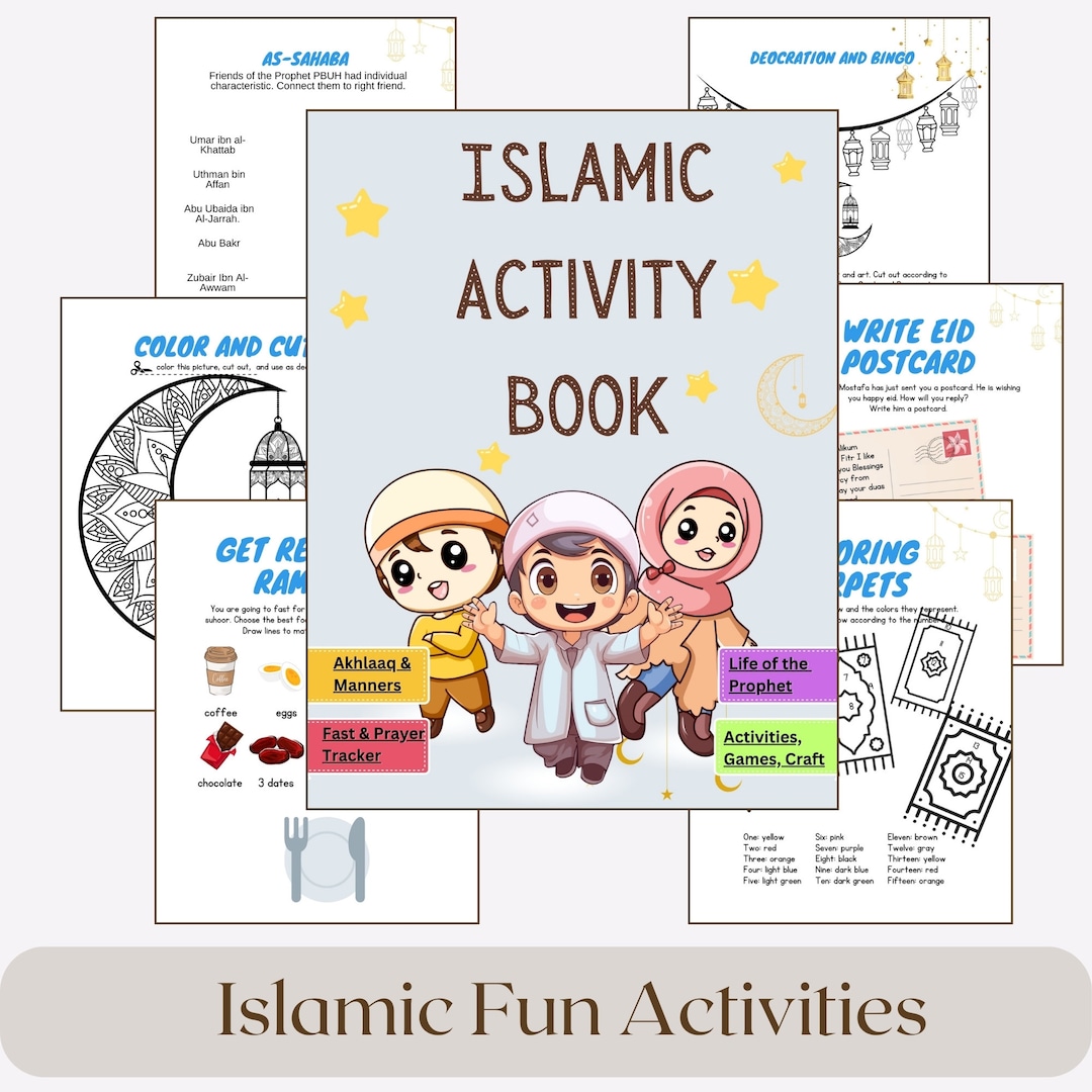Kids Activities Islamic Homeschooling Resources Muslim Preschool ...