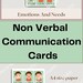 Non Verbal Communication Flashcards Autism Resources Kids Speech ...