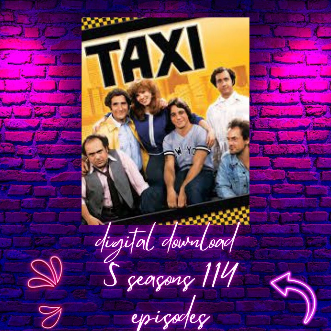Taxi Complete TV Series, Digital Download, Old TV Series - Etsy