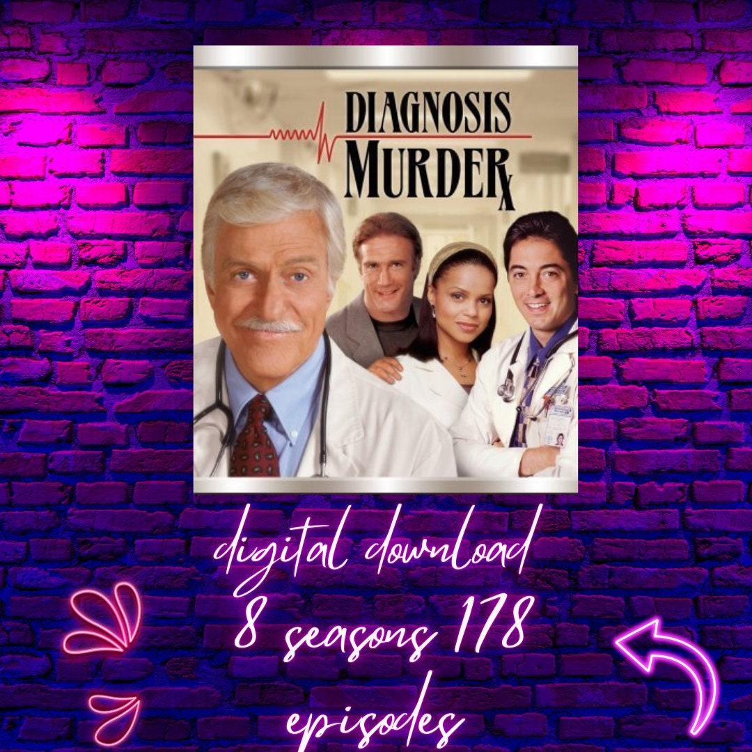 Diagnisos Murder Complete TV Series, Digital Download , Old TV Series - Etsy