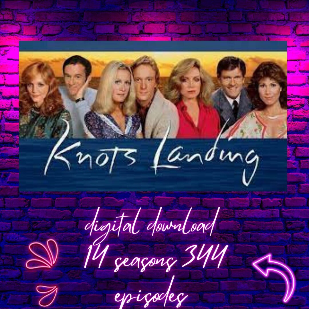 Knots Landing Complete TV Series , Digital Download , Old TV Series , Dallas - Etsy Australia