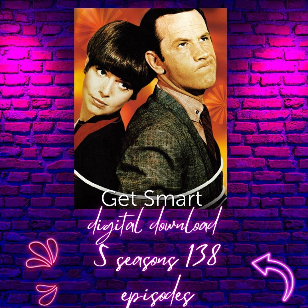 Get Smart Complete TV Series, Digital Download , Old TV Series - Etsy