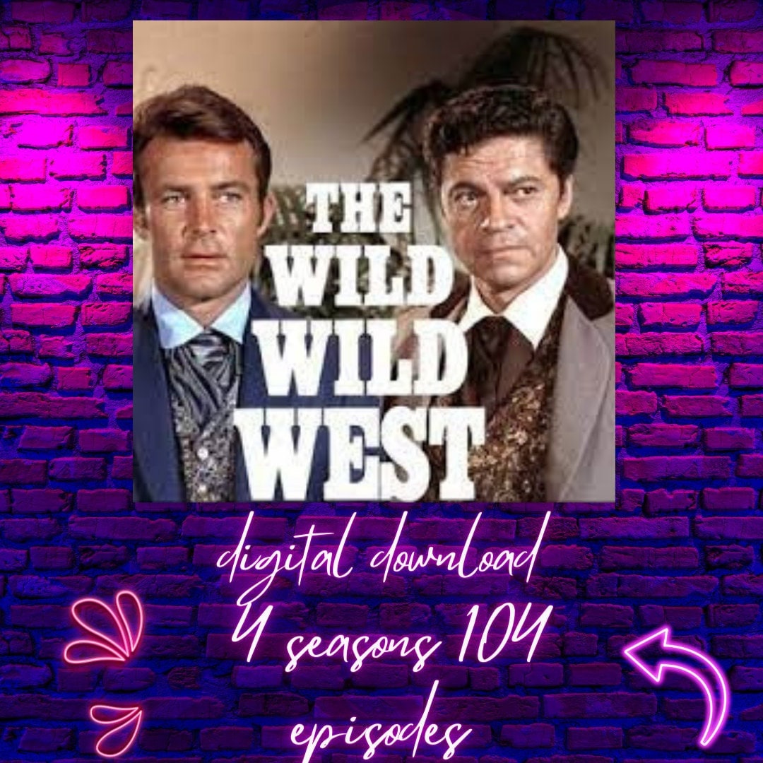 Wild Wild West Complete TV Series, Digital Download , Old TV Series - Etsy