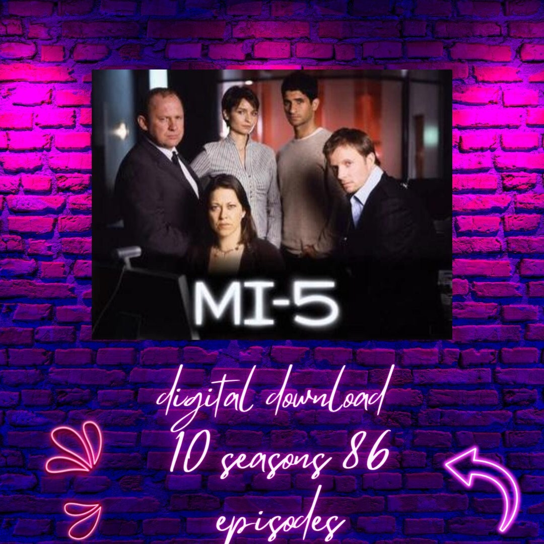 MI5 Spooks Complete TV Series, Digital Download, Old TV Series - Etsy