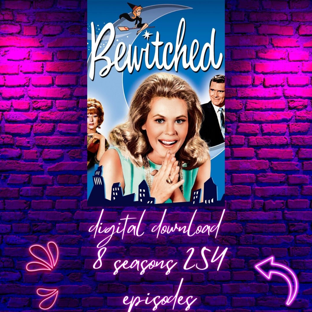 Bewitched Complete TV Series, Digital Download , Old TV Series - Etsy