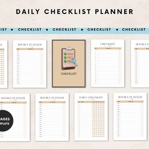 Editable Daily Checklist | Printable Weekly to Do List | Weekly ...