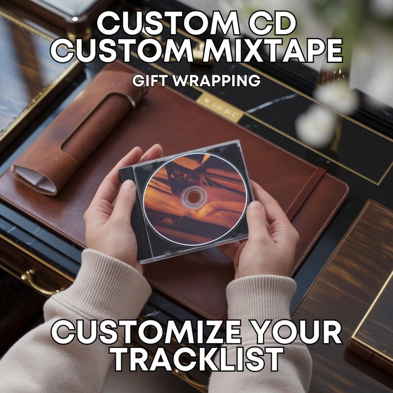 Custom Music CD Mixtape - Personalized Audio CD Gift - Etsy
