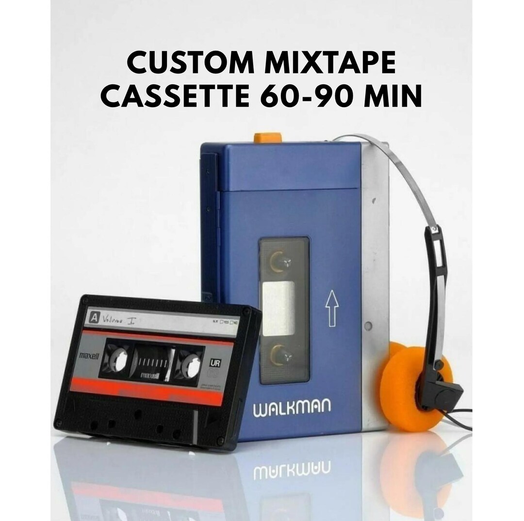Create Your Own Mixtape on Cassette - Photo + Tracklist Custom Gift - Etsy