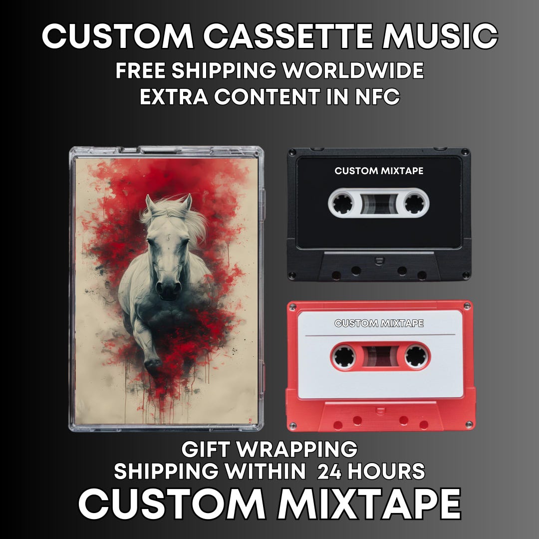 Personalized Mixtape Cassette – Custom Music Collection – 80s Style DJ ...