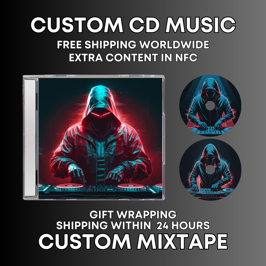 Custom Mix CD Music Album, Personalized Playlist, Unique Mixtape ...