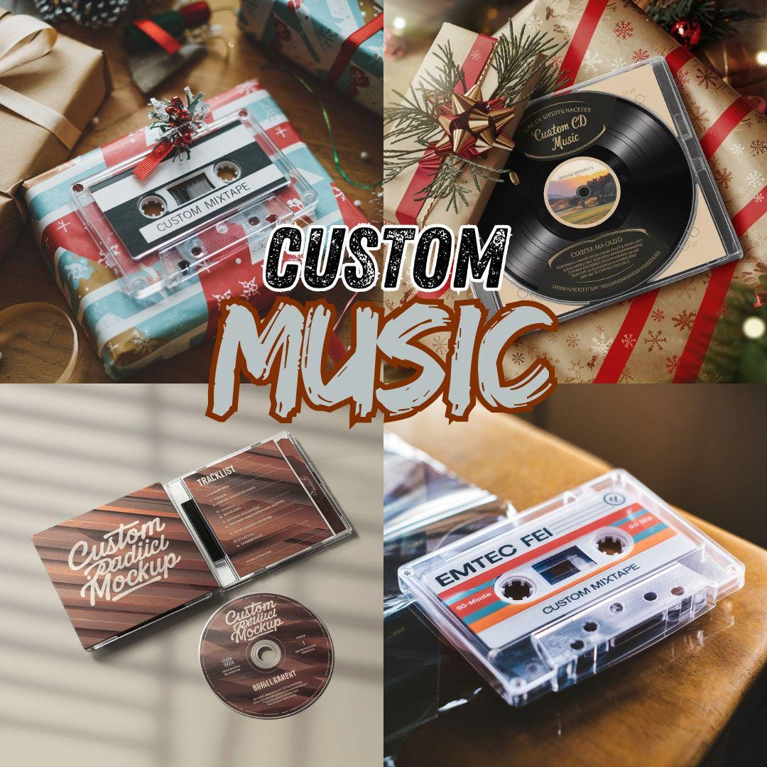 Custom Mixtape/personalised Cassette/for Girlfriend/ Romantic Gift ...