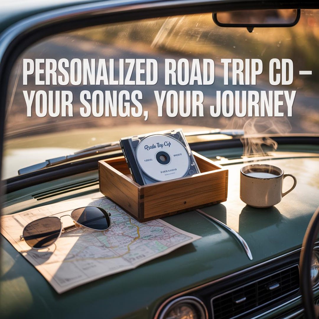 Custom CD Album – Personalized Music Gift With Your Playlist or Travel ...
