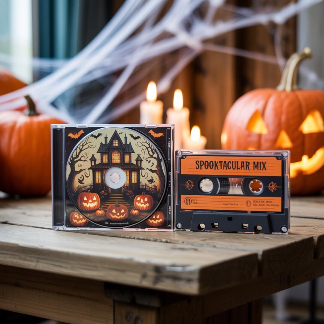Custom Haunted House Soundtrack: Spooky Music Mixtape CD or Cassette - Etsy