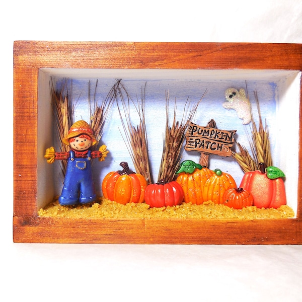Pumpkin Diorama - Etsy