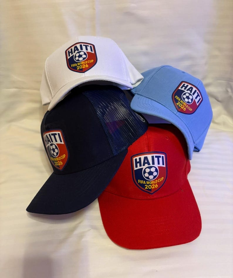 Haiti FIFA World Cup 2026 Hats / Ayiti Koup Di Mond FIFA 2026 - Etsy