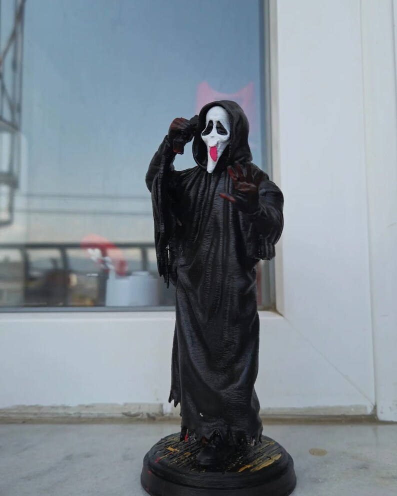 Ghostface Figure / Scream Movie Figure / Scary Figure Ghostface Figure ...