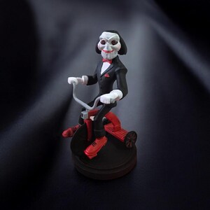 Saw Movie Jigsaw Figure – Handmade Horror Themed Decor" - Etsy