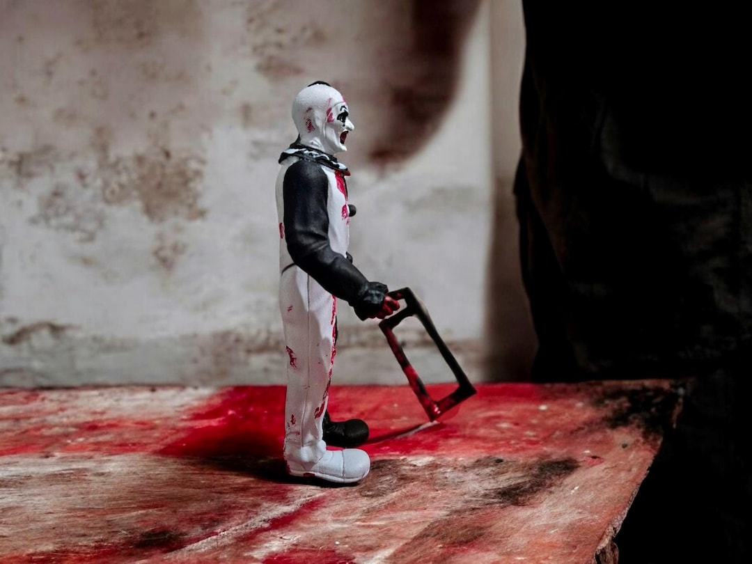 Terrifier Horror Figure,terrifier Art the Clown Figure, Handmade Horror ...