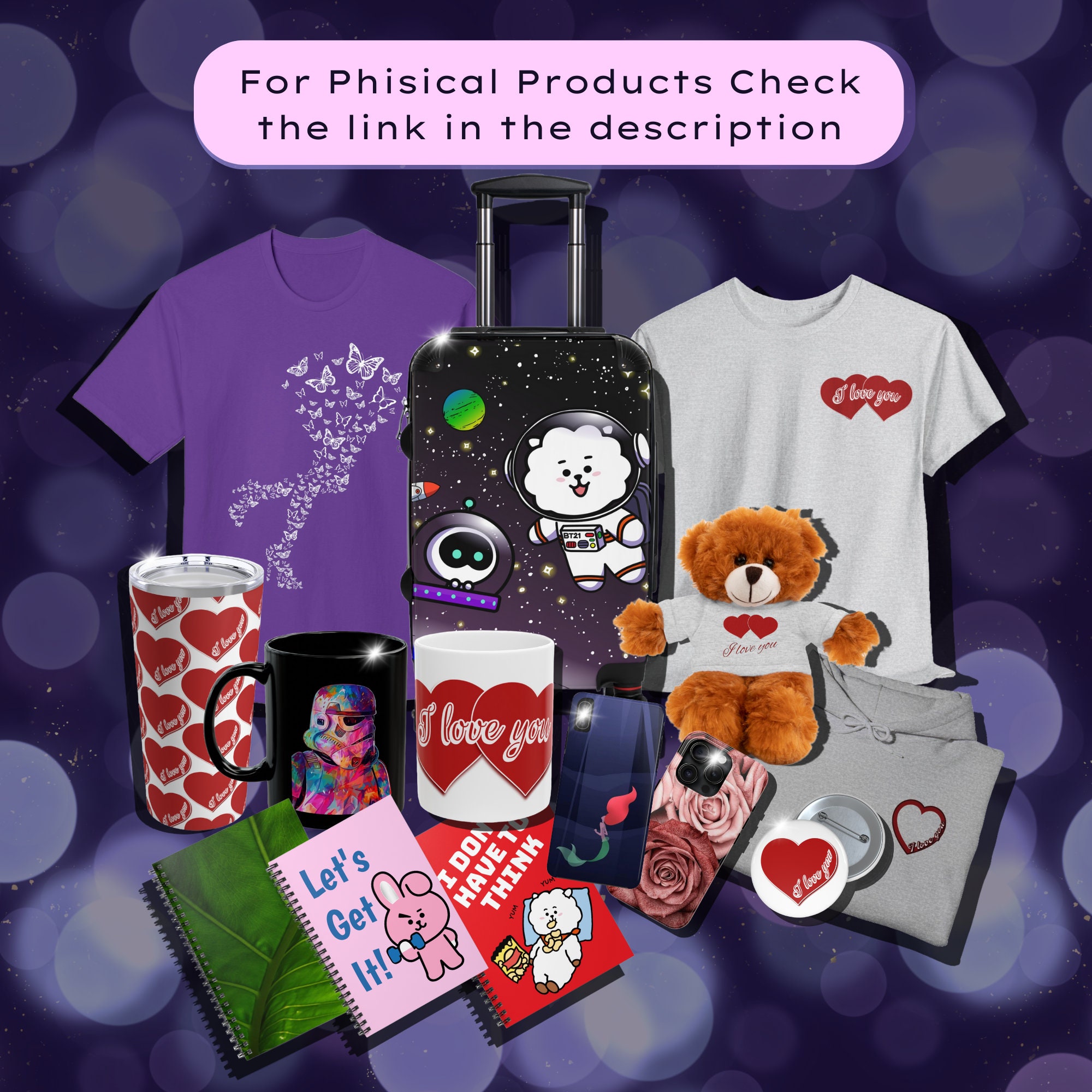 Bt21 Bts Digital Notebook Cover, Printable Cover, Printable Subject ...