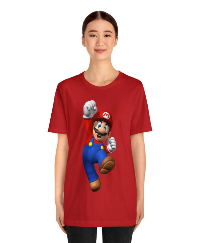 SUPER MARIO PNG Camiseta De Cumpleaños Personalizada Diseño Digital ...