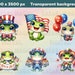4th of July PNG, Cute Frog Clipart Fourth of July PNG Frog Patriotic ...