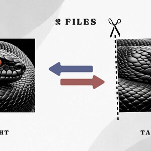 Black Snake Tumbler Wrap, Snake Tumbler PNG, 20 Oz Tumbler Wrap Gift ...