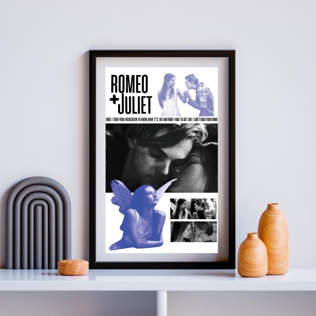 ROMEO JULIET POSTER Digital Print Boygenius Cool About It - Etsy