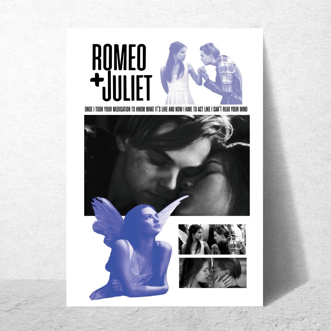 ROMEO JULIET POSTER Digital Print Boygenius Cool About It - Etsy