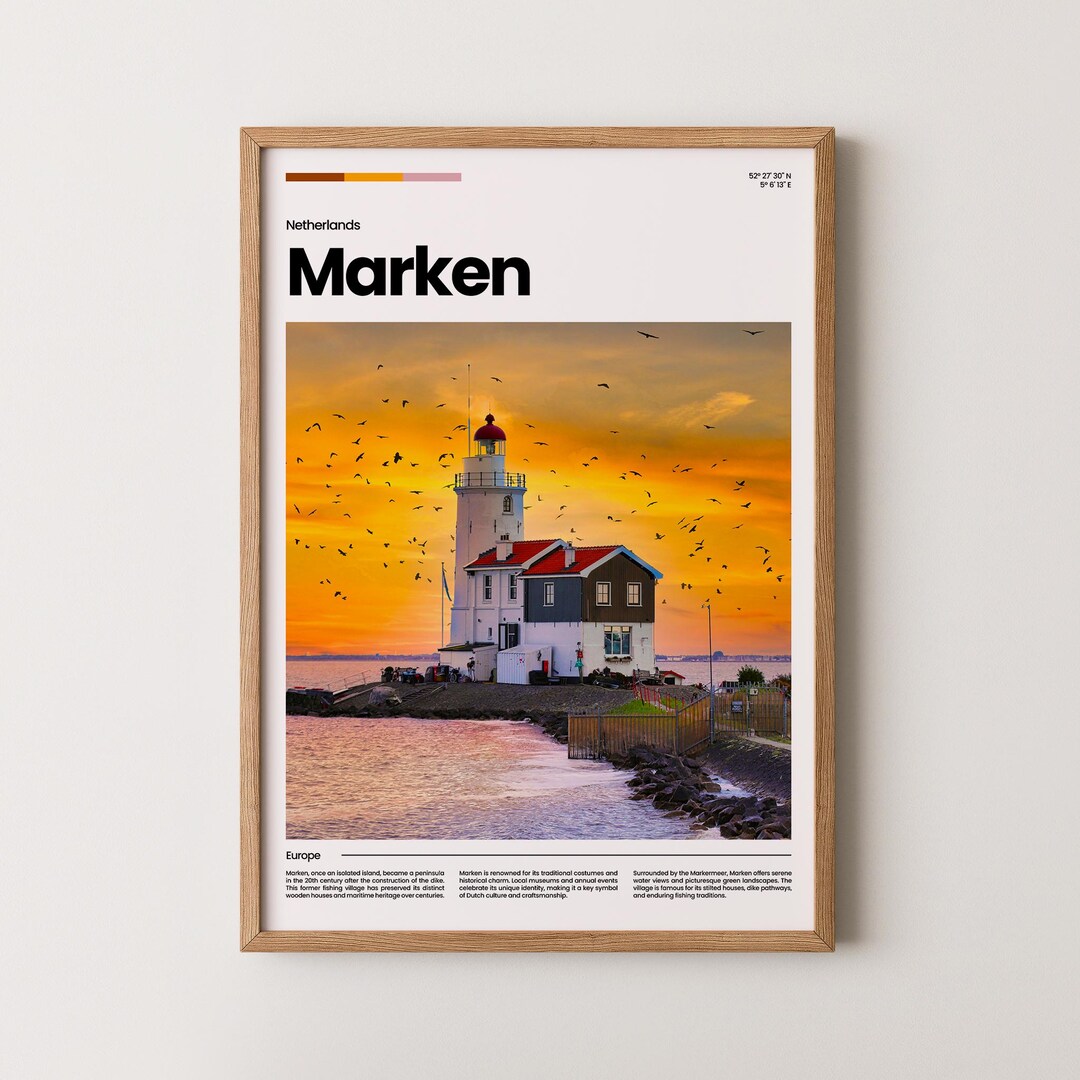 Marken Poster, Marken Print, Marken Photo, Marken Art, Netherlands ...